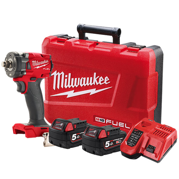 Đã lưu- Nguyên bộ Máy siết bu lông Milwaukee M18 FIW212-502C SET (2 pin ...